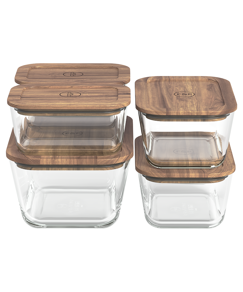 Pantry Storage Containers, 5-piece set, FSC5PNM1 | Fisher & Paykel AU